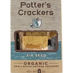 Potter's Six Seed Crackers • Martindale’s Natural Market