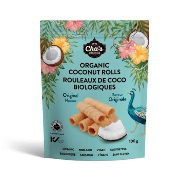 Cha’s Organic Coconut Rolls • Martindale’s Natural Market